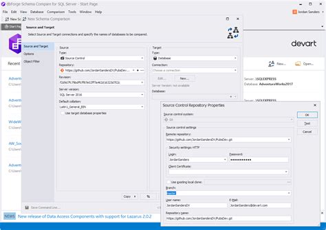 sql schema compare tool to diff and sync database structures