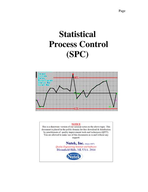 Statistical Process Control Training Presentation 1679485508