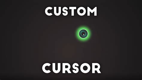 custom cursor using html and css js 2020 youtube