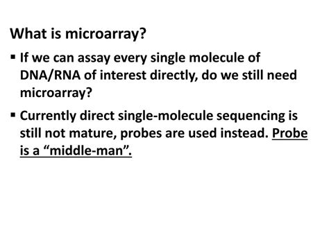 Ppt Introduction To Microarray Data Analysis Bmi Ibgp 730 Powerpoint