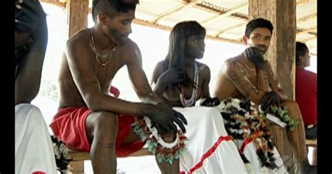 G1 Tembé Realizam Ritual De Passagem De Crianças Para A Vida Adulta