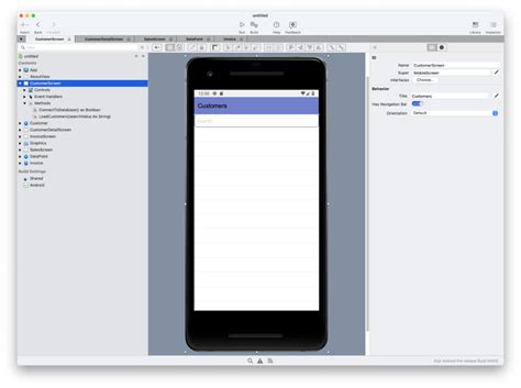 xojo android pre release is now in testing xojo programming blog