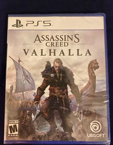 New Assassins Creed Valhalla Ps5 Game Playstation 5 Ps 5 Video