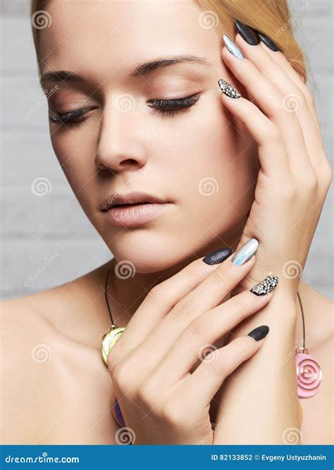 Sexy Woman With Sensual Look Sexuality Skincare Cosmetics Beautiful