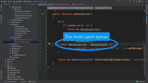 the multi exception catch php 7 the important stuff symfonycasts