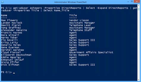 configuring ad users and managers with powershell 4sysops