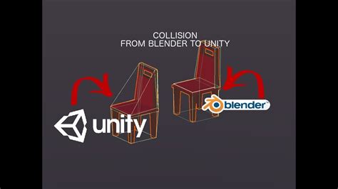 mesh collision from blender into unity easy way youtube