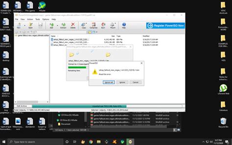 read file error when trying to extract or do anything with bin file