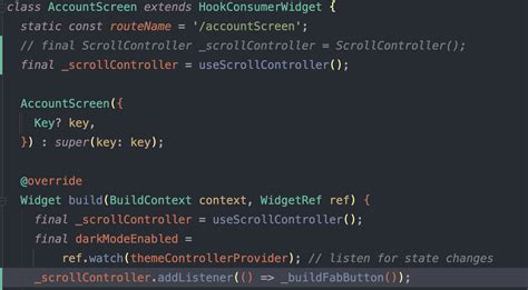 riverpod flutter scrollcontroller not scrolling all members of a