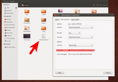 permissions minecraft jar not marked as executable ask