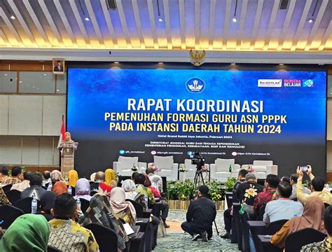Rapat Koordinasi Pemenuhan Formasi Guru Asn Pppk Pada Instansi Daerah