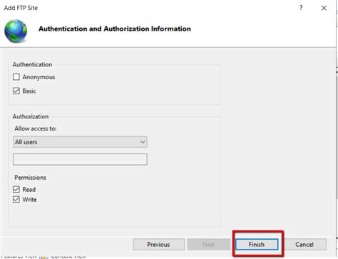how to configure ftp server on windows server 2019 azure