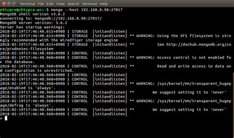 ubuntu 16 04에 mongodb 3 6 설치 및 bindip 설정 ncube