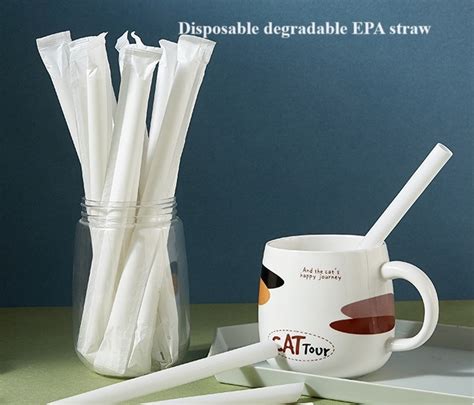 Environmentally Friendly Enzyme Plastic Wholesaledisposable Straw