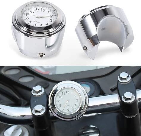 Waterproof Universal Motorcycle Handlebar Clock Digital
