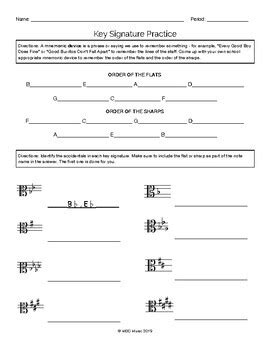 Image result for Practice Key Signature