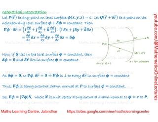 Image result for Vector Calculus Gradient