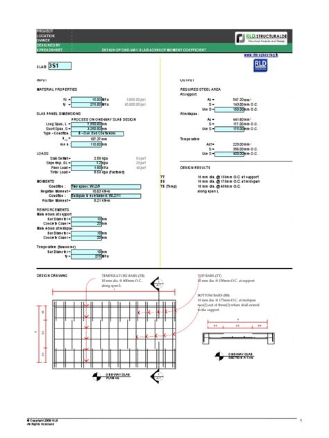 Image result for Concrete Slab Design Example