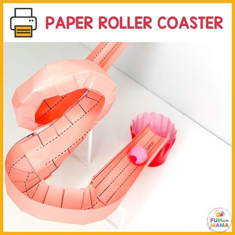 Image result for Paper Roller Coaster Tutorial