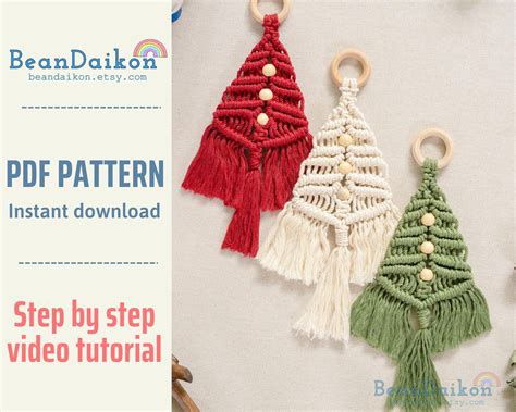 Image result for Macrame Christmas Tree Pattern