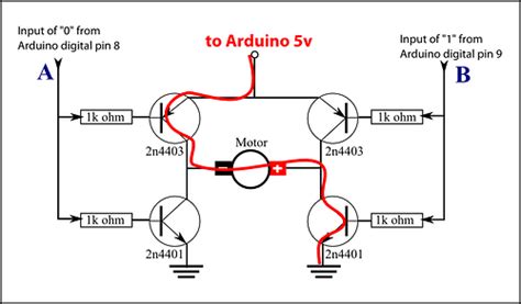 Image result for How to Make an H-Bridge Using Transistors