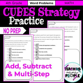 Image result for Cubes for Math Word Problems