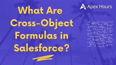 Image result for Create Cross Object Formulas
