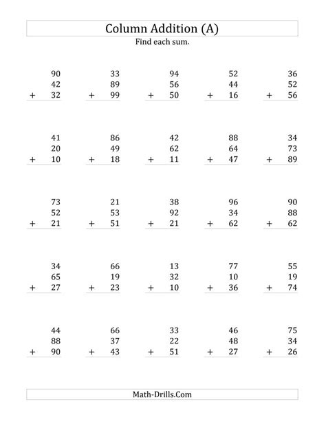 Image result for How to Add Three Two-Digit Numbers Video