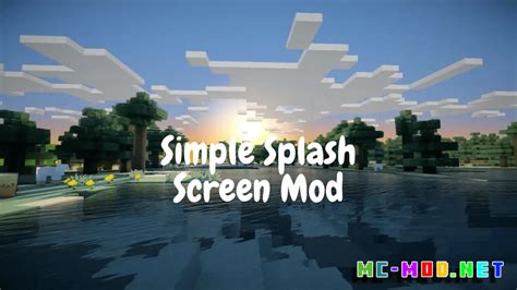 Image result for Minecraft Splash Mod