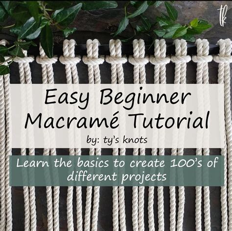 Image result for Macrame Tutorial DIY