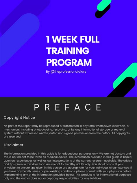 Image result for 4 Week Training Program Example