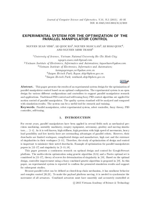 Image result for Parallel Manipulator Control