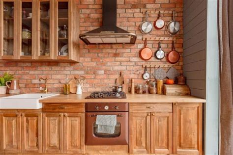 Image result for Rustic Kitchen Backsplash