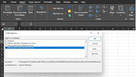 Image result for PowerPivot Add In