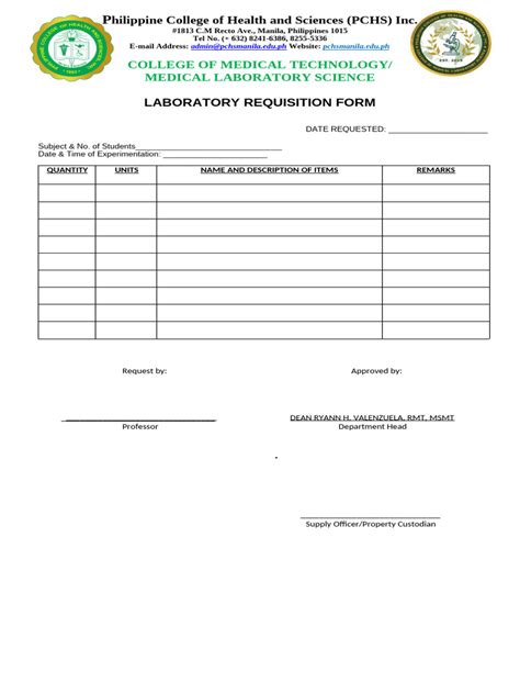Image result for Clinical Lab Requisition Form