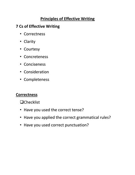 Image result for Effective Writing Principles