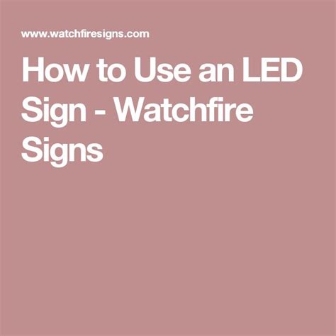 Image result for Watch Fire Signs Design Guide