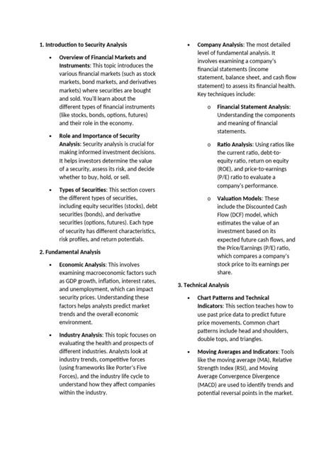 Image result for Lectures On Security Analysis