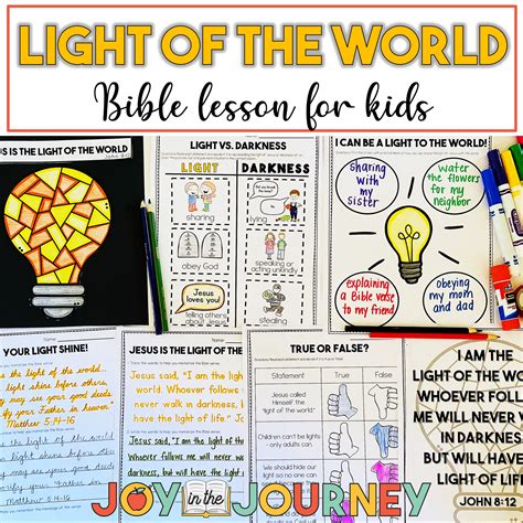 Image result for Object Lesson Light of the World