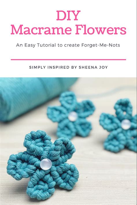 Image result for Macrame Flower Tutorial