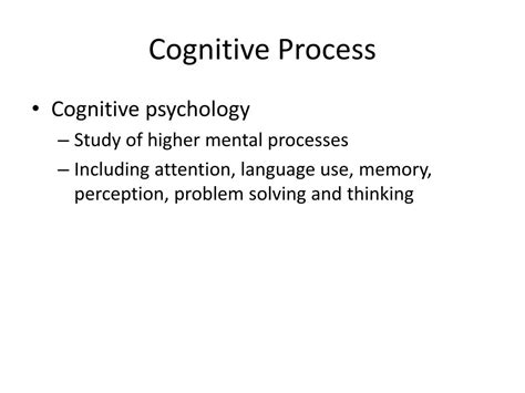 Image result for Cognitive Process
