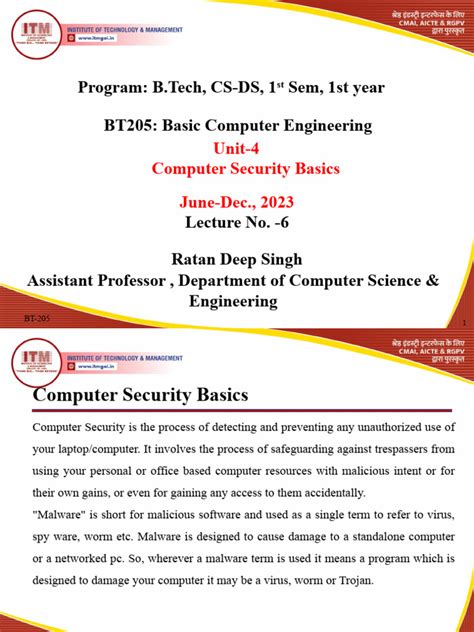 Image result for Basics of Computer Security PDF