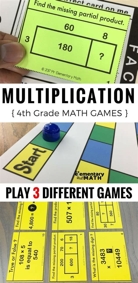 Image result for Multiplication Games 4th Grade