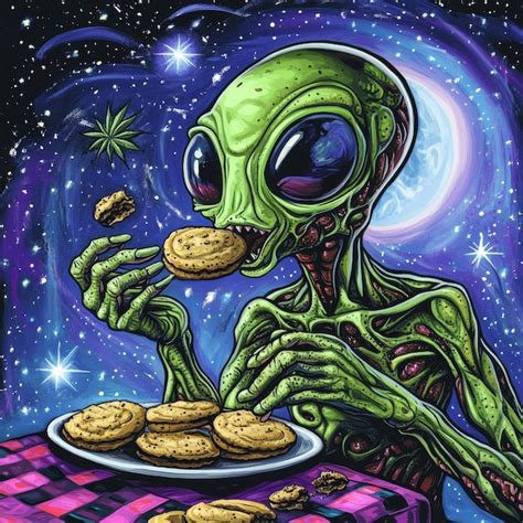 Image result for Alien Eating Chocolate