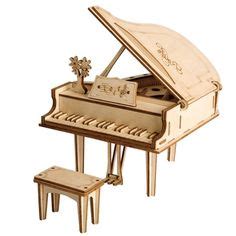 DIY Cardboard Grand Piano Kit