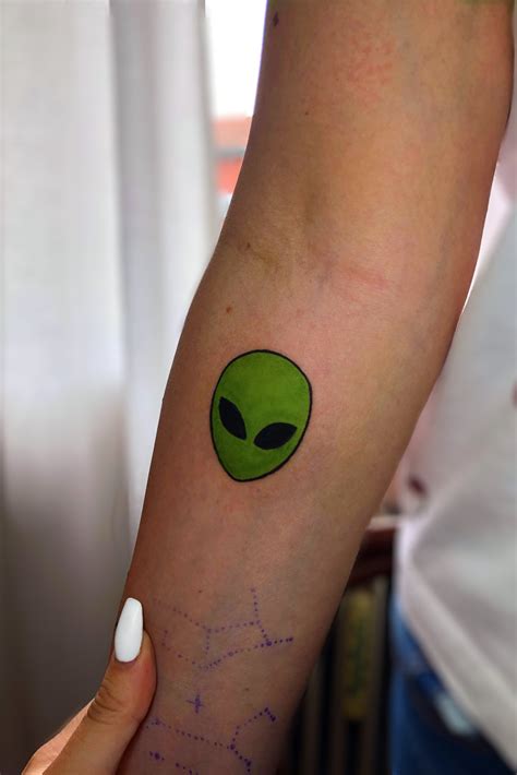 Image result for Alien Face Tattoos
