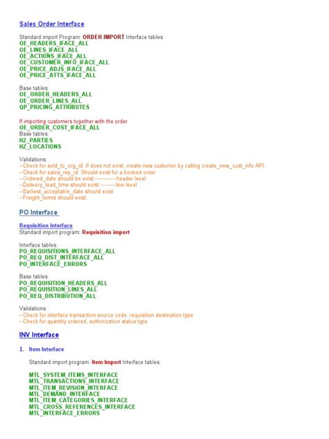 Image result for Interfaces in Oracle Apps