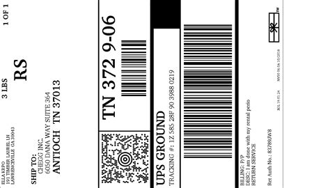 Image result for Chegg Return Label