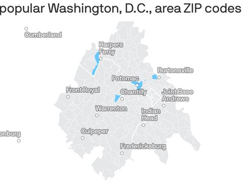 Image result for DC Zip Code Map