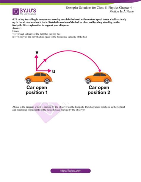 Image result for Example 3.4 Physics Class 11